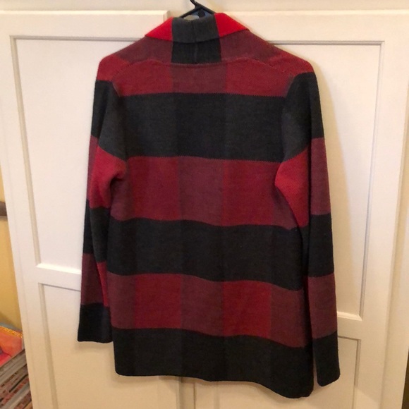 Leo & Nicole | Sweaters | Leo Nicole Color Block Cardigan In Size Small ...